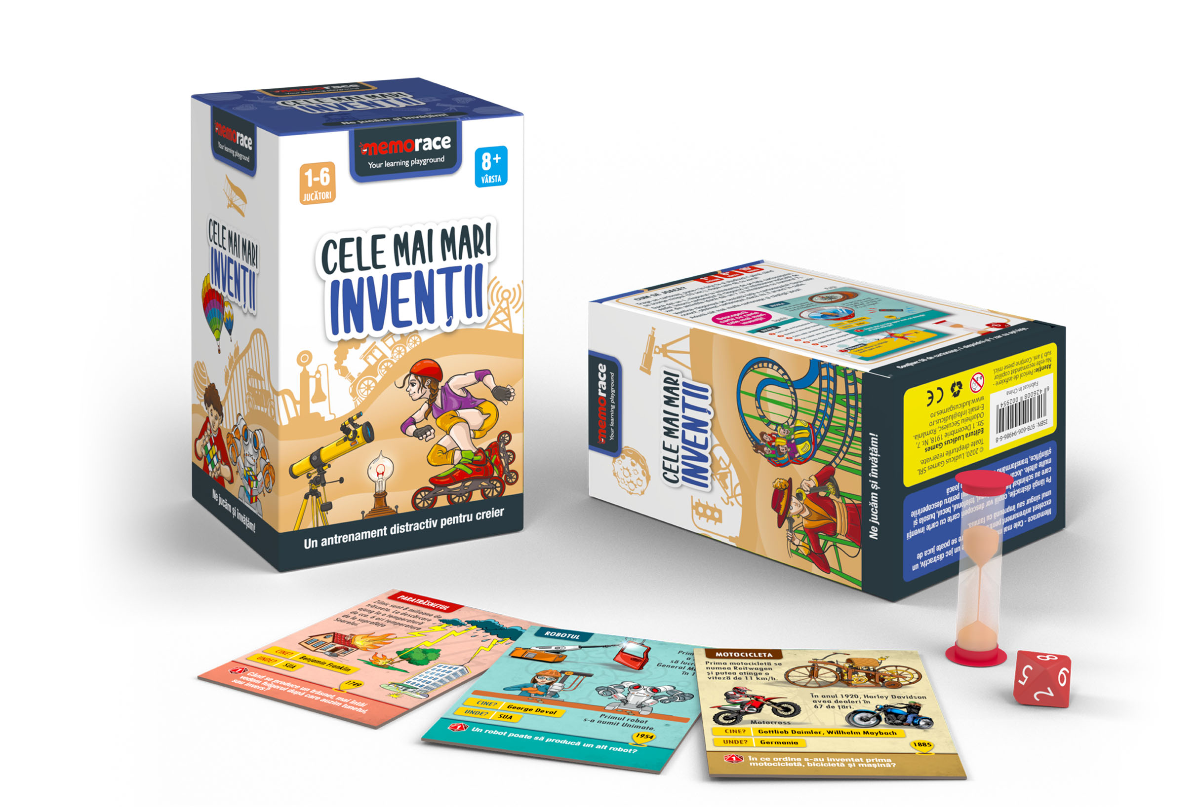 Joc Memorace - Cele mai mari inventii - Ludicus