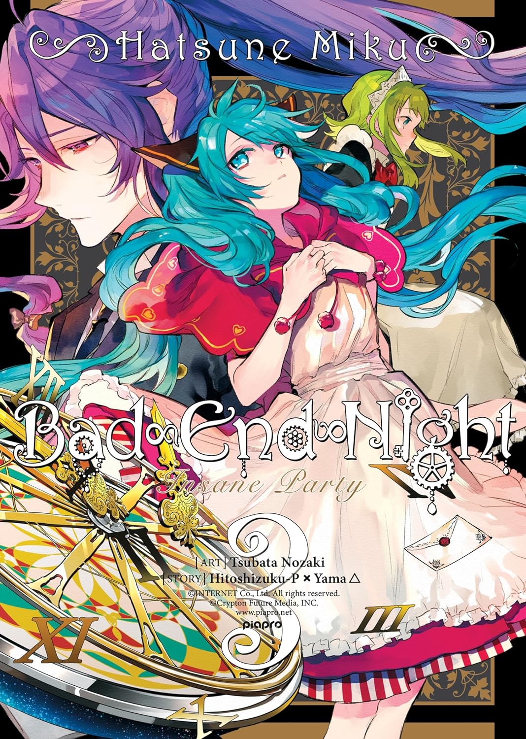 Hatsune Miku: Bad End Night - Volume 3 - Hitoshizuku-P x Yama