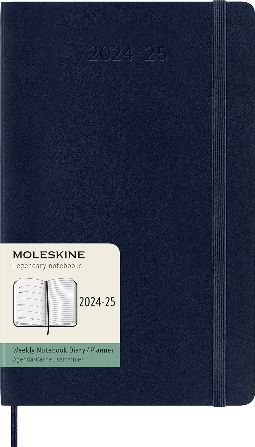 Agenda 2024/2025 - 18 Months Weekly Planner - Soft Cover, Large ...
