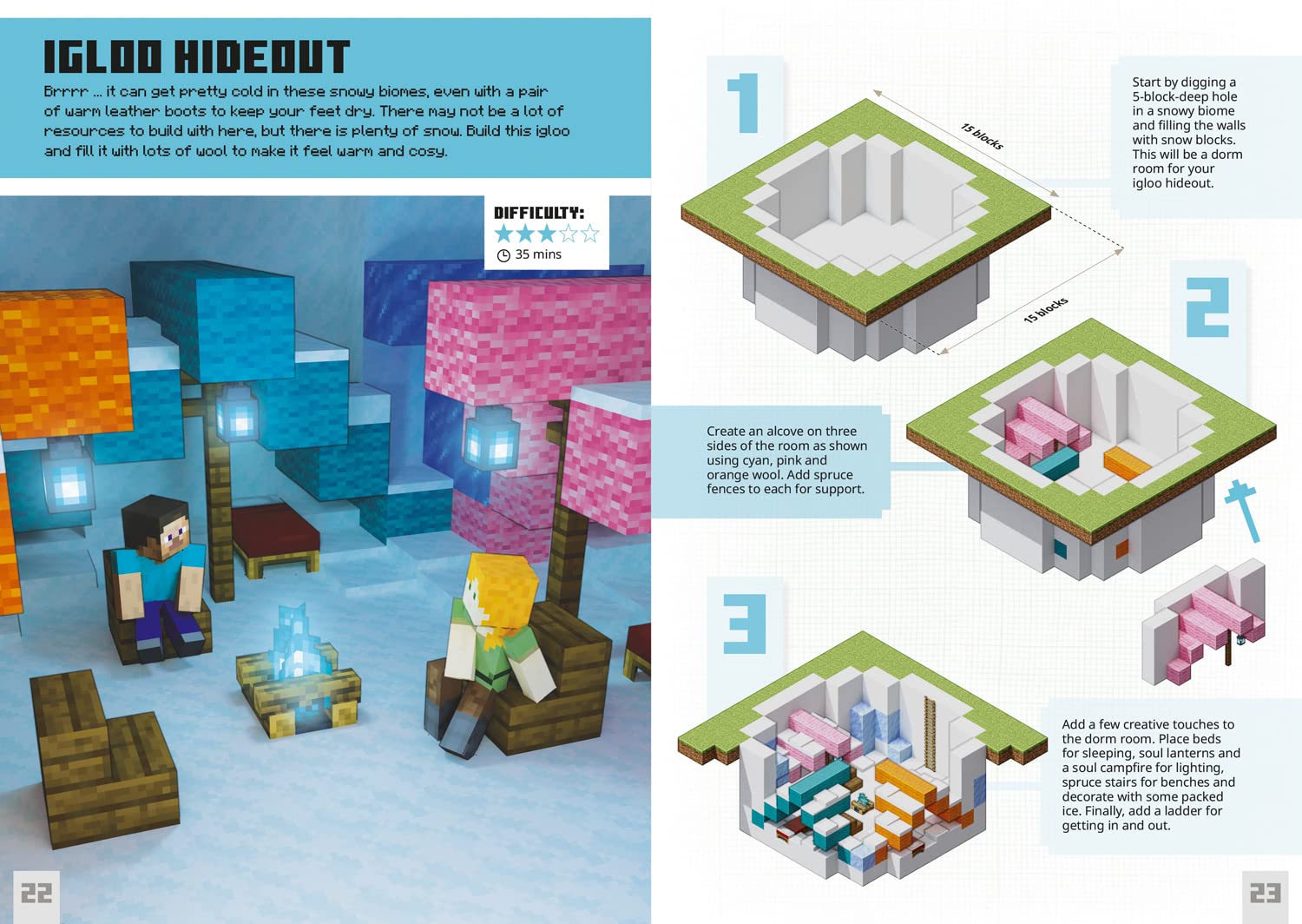 Minecraft Super Bite-Size Builds - Mojang AB