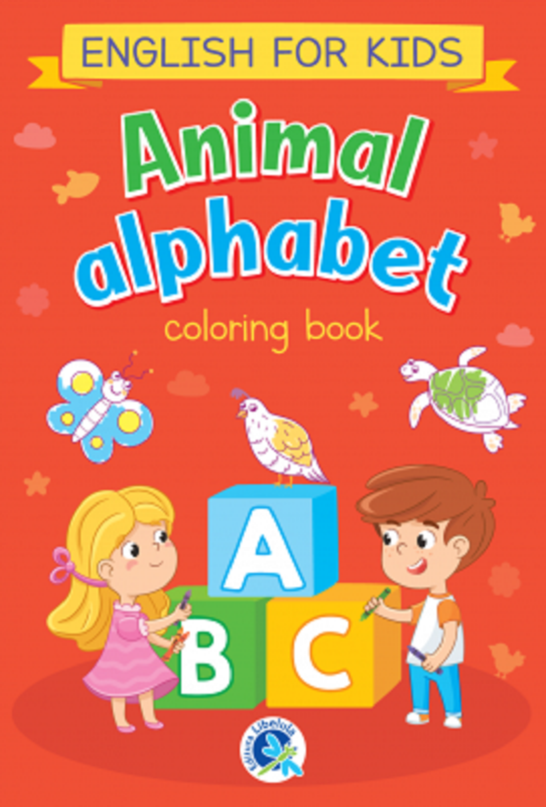 Animal alphabet. English for kids