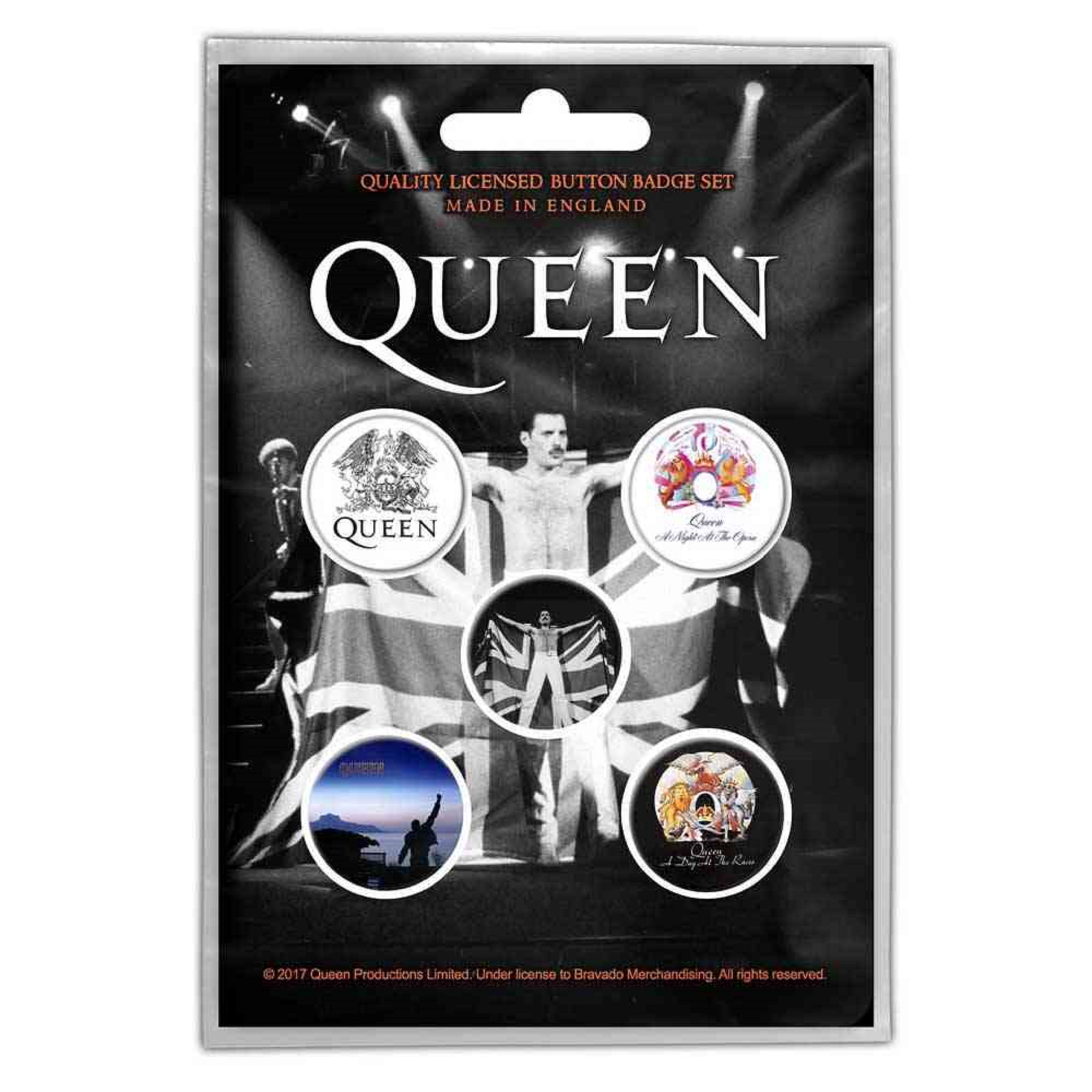 Set 5 patch-uri - Queen - Freddie Mercury - Rock Off