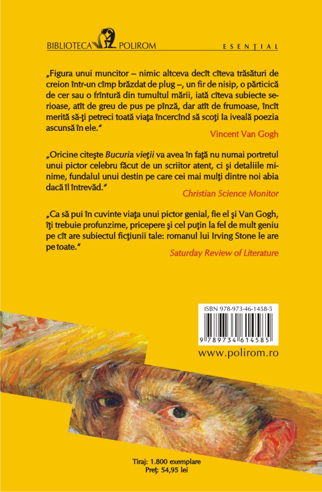 Bucuria vietii - Irving Stone