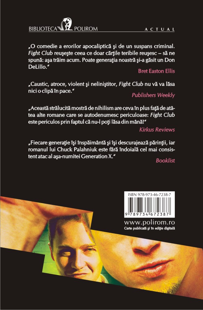 Fight Club - Chuck Palahniuk