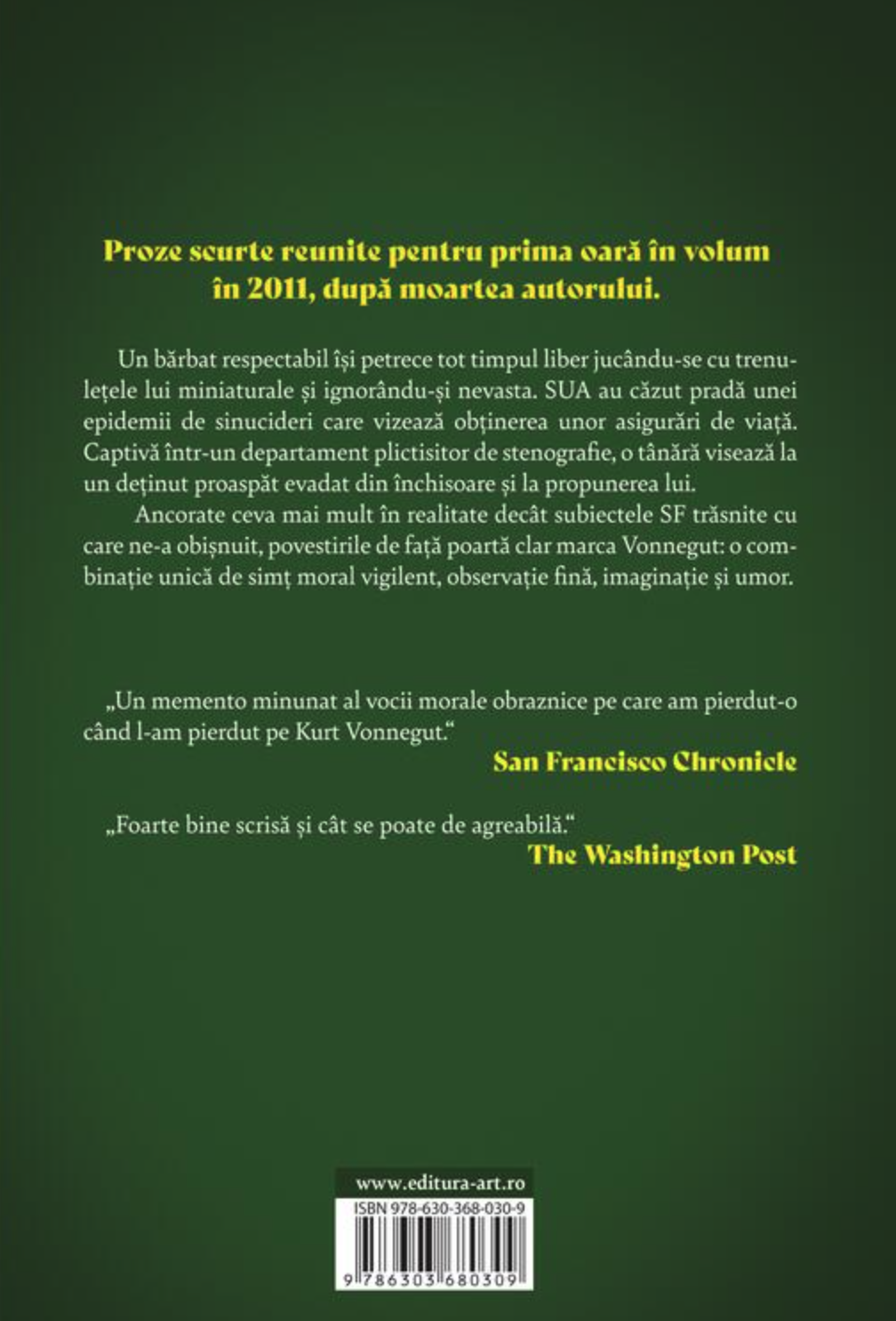 Cand muritorii dorm - Kurt Vonnegut