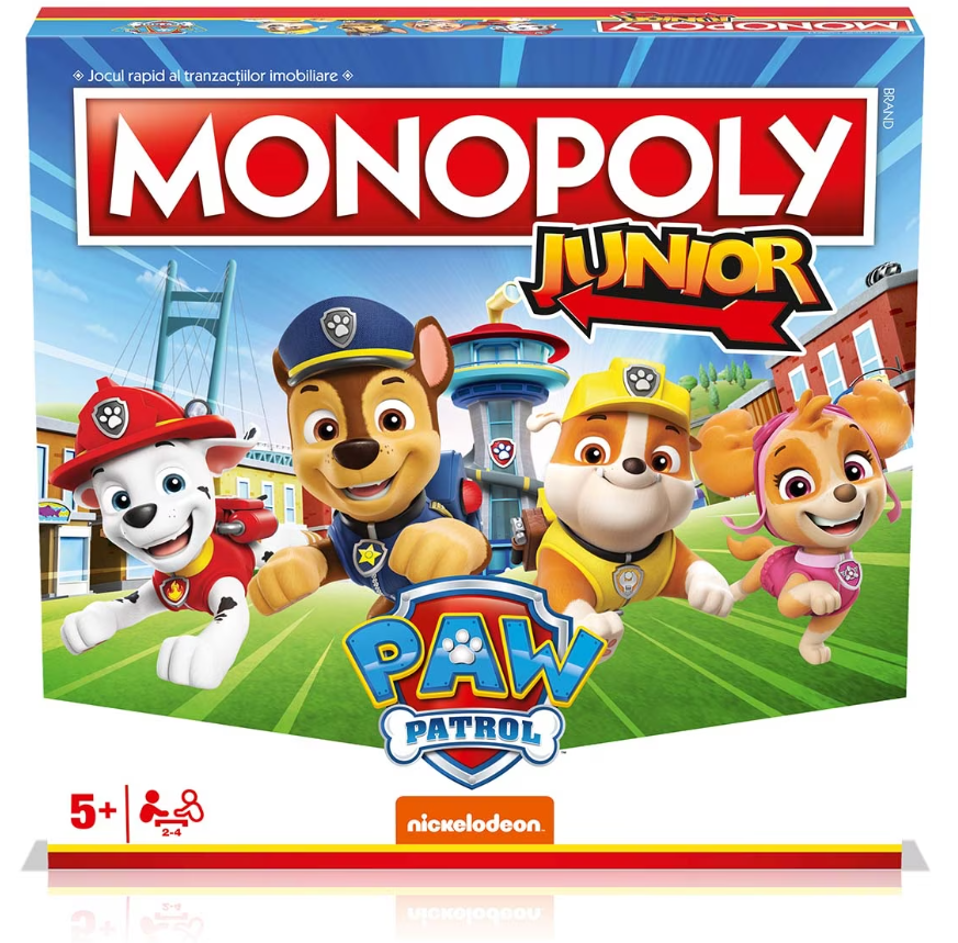Joc - Monopoly Junior: Patrula Catelusilor - Nickelodeon