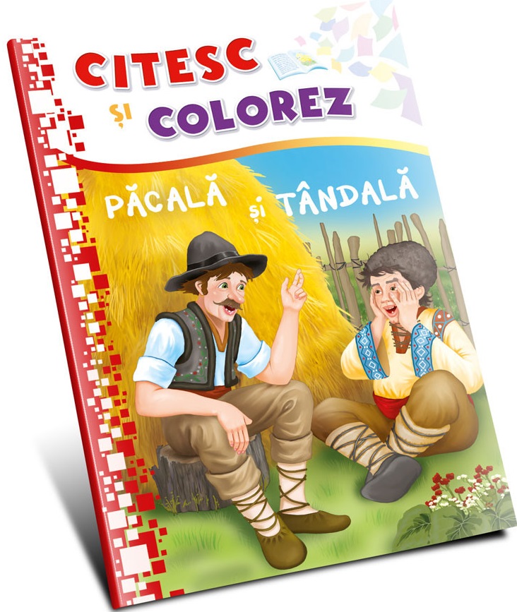 Citesc si colorez - Pacala si Tandala