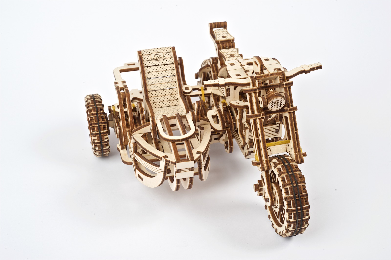 Puzzle mecanic - Motocicleta Scrambler UGR-10 - Ugears