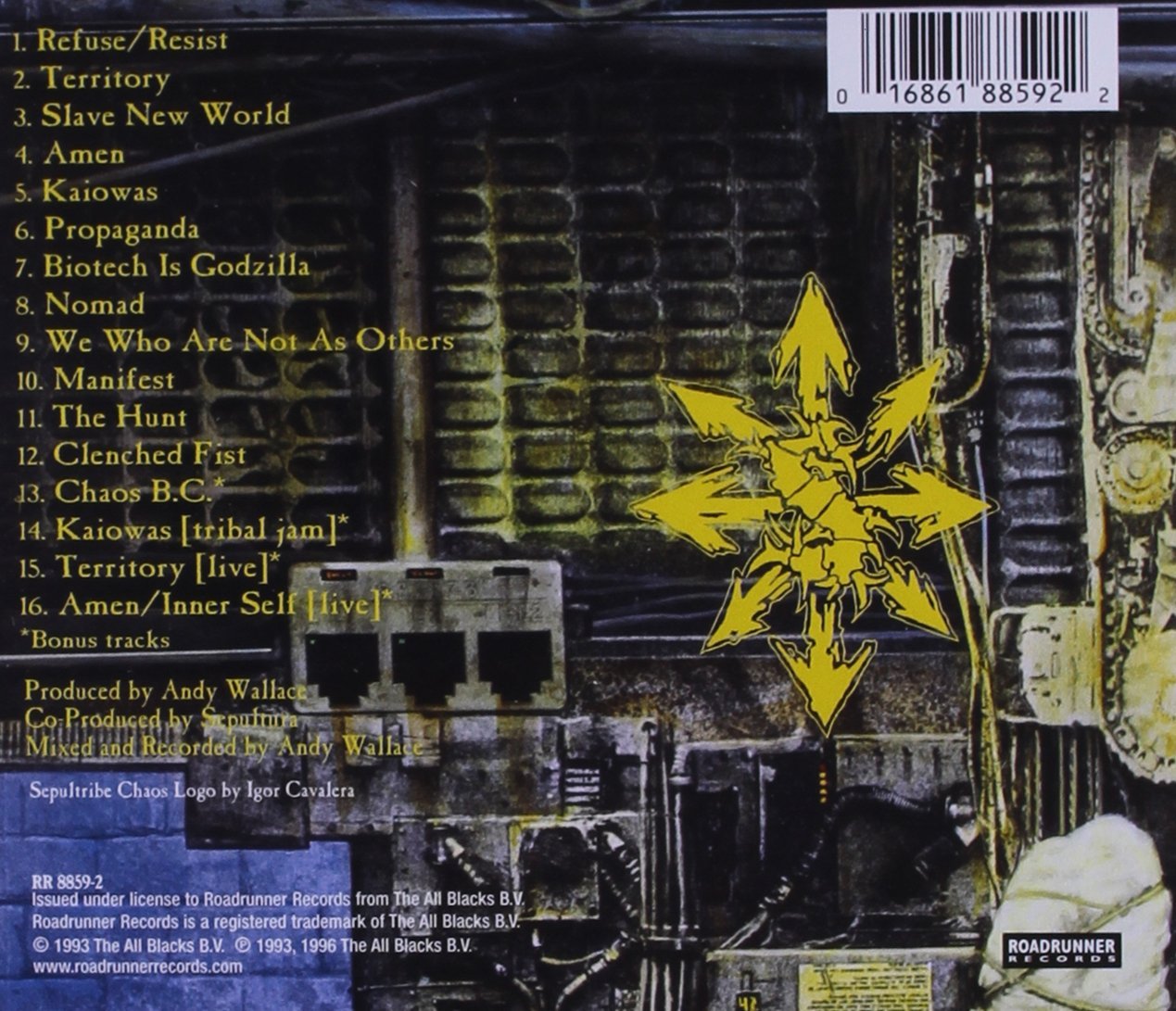 Chaos Ad - Sepultura