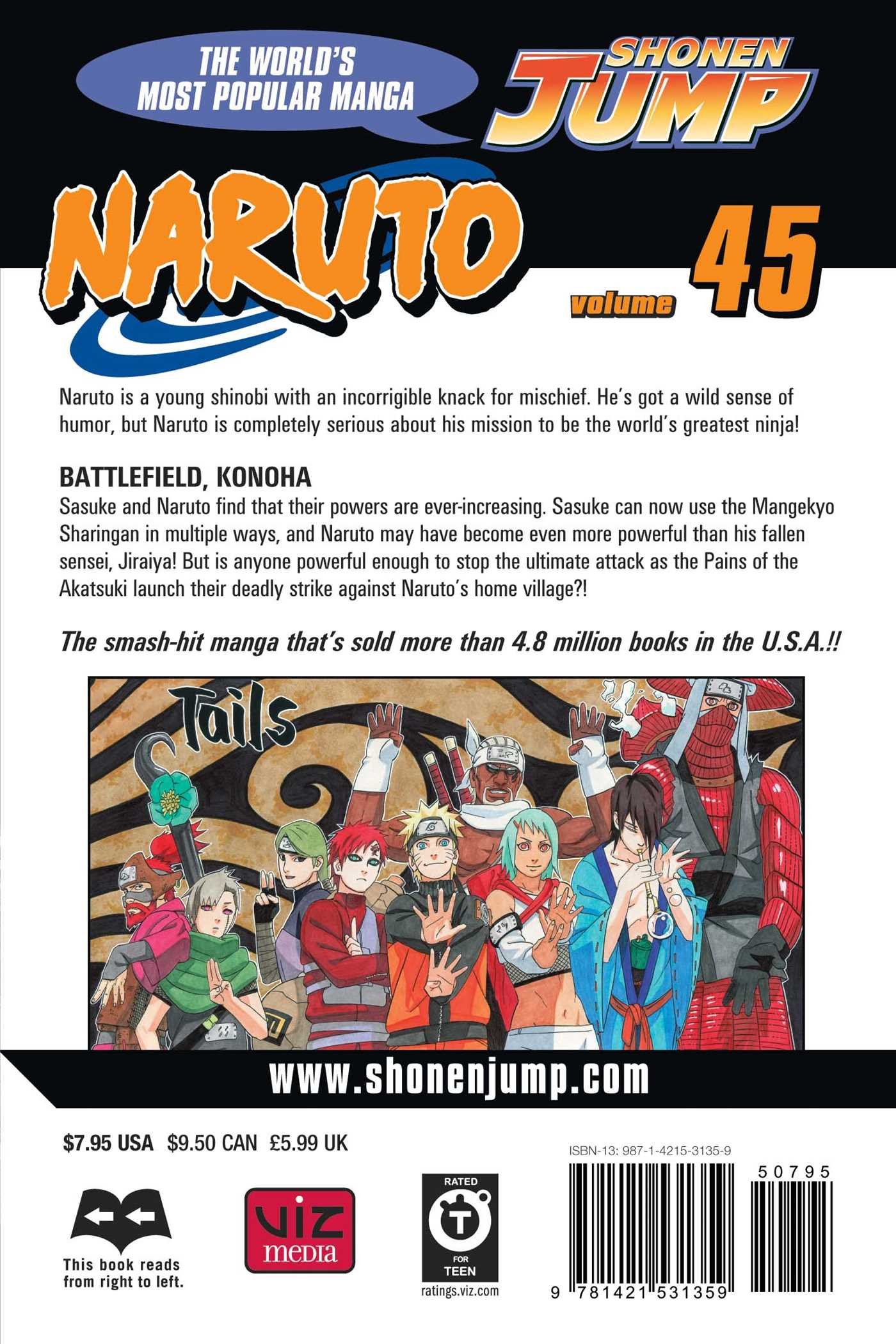 Naruto - Volume 45 - Masashi Kishimoto