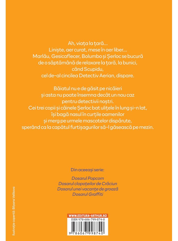 Dosarul mascotelor Patata - Ana Rotea